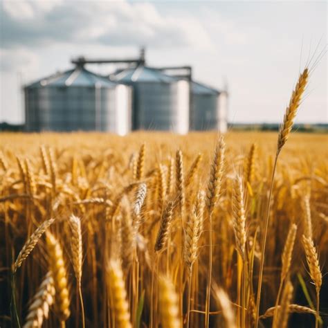 Premium Ai Image Wheat Field Generative Ai