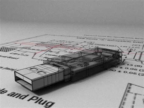 3d Model Usb Connector