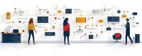 Premium Photo Design A Visually Appealing Flowchart Background