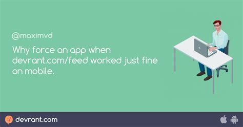 Web 20 Why Force An App When Feed Worked Just Fine On