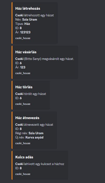 Csoki Scripts Ház Rendszer