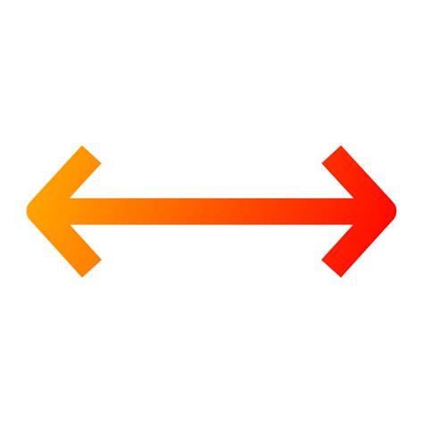 Resize Double Arrow Arrows Resizing Option Horizontal Icon