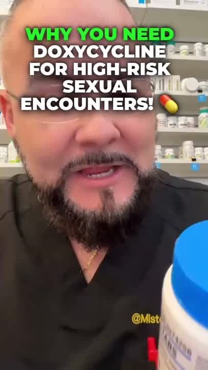 Alexander Mihaila On Linkedin Doxycycline Post Exposure Prophylaxis