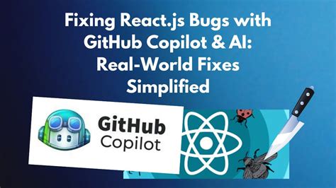 How To Fix Bugs With Github Copilot And Ai Youtube