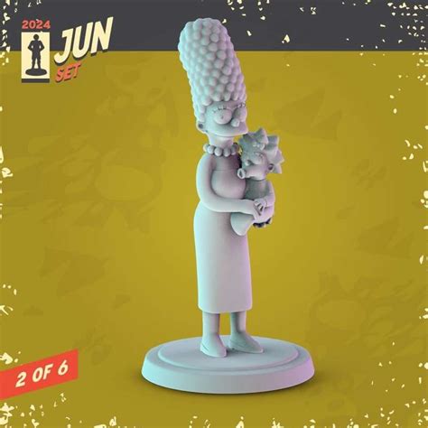 The Simpsons Printable 3d Models For 3d Printer Stl File Etsy