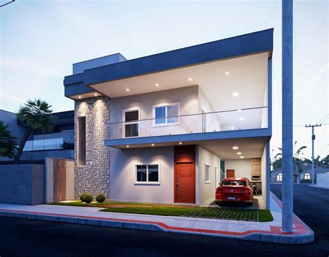 Modelo De Casa Duplex Para Veraneio Projeto De Arquitetura 2020