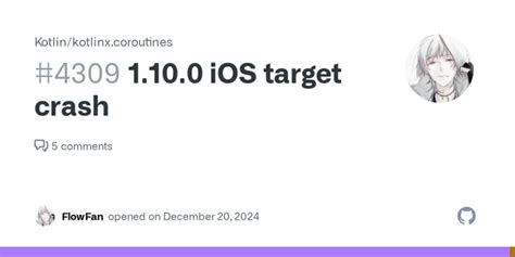 Nikolay Miroshnychenko On Linkedin 1100 Ios Target Crash · Issue 4309 · Kotlinkotlinx