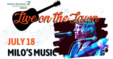Live On The Lawn Milos Music Kingwood Center Gardens