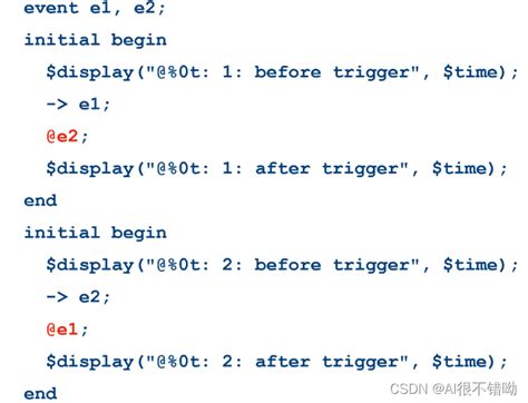 【systemverilog 之 线程与通信】~ 线程的使用、线程的控制、线程间的通信system Verilog事件能多次触发吗 Csdn博客