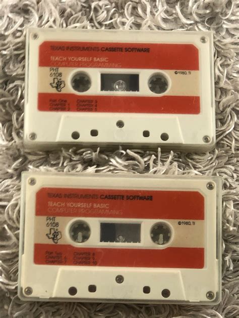 Used Texas Instruments Teach Yourself Basic Computer Programming