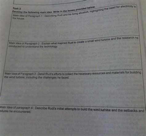 Task 2 Develop The Following Main Idea Write StudyX