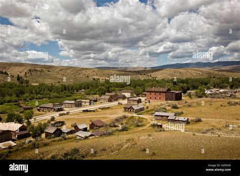 Mt00071 00montana Historic Bannack Once A Booming Mining Town Now