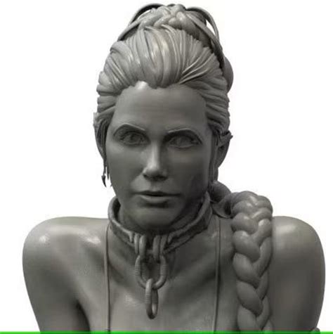 Slave Princess Stl File 3d Digital Printing Movie Characters Figures