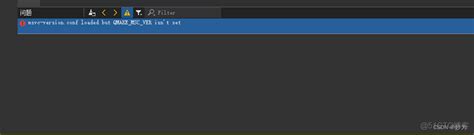 1 error msvc nf loaded but qmake msc ver isn‘t set