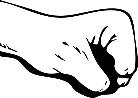 주먹 핸드 제스처 Pixabay의 무료 벡터 그래픽