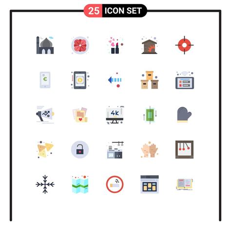 25 Universal Flat Colors Set For Web And Mobile Applications Mobile Location Fashion Gps Home