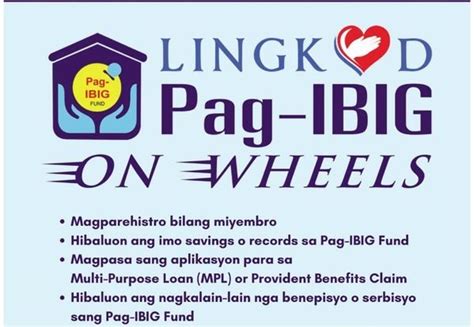 Lingkod Pag Ibig On Wheels Lpow