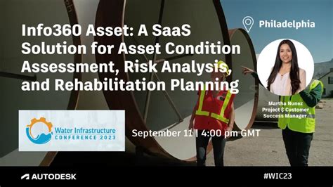 Autodesk Water Infrastructure On Linkedin Listen To Martha To Talk About Asset Management