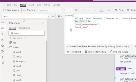 Display Only Current User Records Using Powerfx In Canvas App Gallery