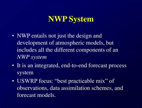 PPT Numerical Weather Prediction An Overview PowerPoint Presentation ID