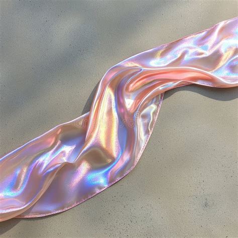 Vibrant Iridescent Fabric Texture Stock Illustration Illustration Of Dynamic Mesmerizing