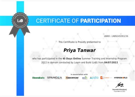 priya tanwar on linkedin certification of java core from learn and