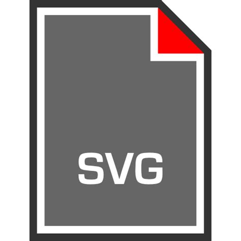 Svg File Extension Name Document Icon Files And Folders Icons