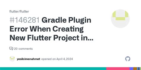 Gradle Plugin Error When Creating New Flutter Project In Android Studio Issue