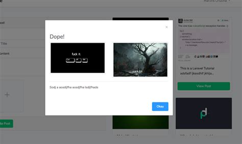 GitHub MartinsOnuoha BlogCafe A Simple SPA Blog Built With Laravel Vue With Multiple Image