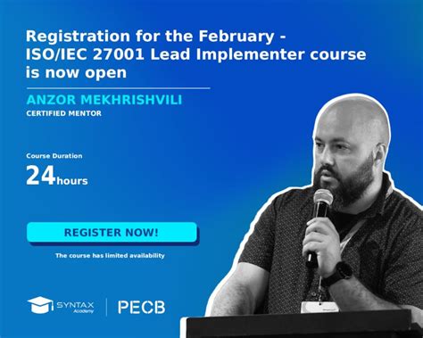 Lead Implementer ის ტრენინგი Syntax Syntax • სინტაქსი