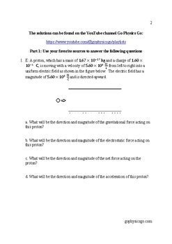 IB Physics Topic D 3 Motion In EM Fields With Free Video Solutions