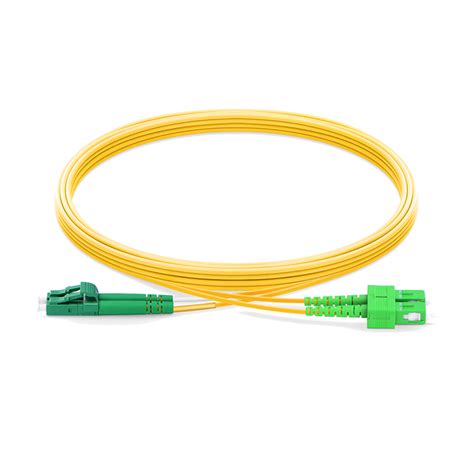 Fiber Optic Jumper Fiber Patch Cord LC APC SC APC Duplex SM Fiber