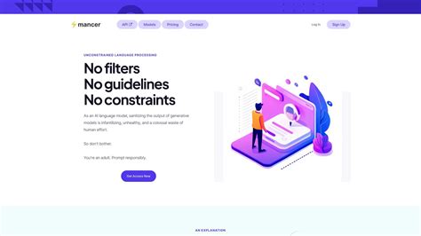 Mancer Advanced Ai Model Hosting And Deployment Creati Ai