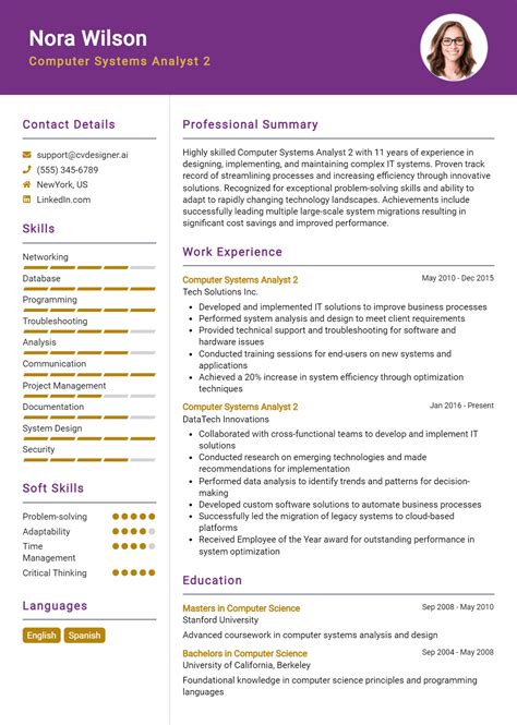 16 Systems Programmer Resume Examples And Templates For 2024