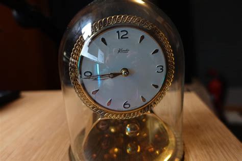 Vintage Kundo Torsion Clock German Anniversary Mantel Clock Etsy