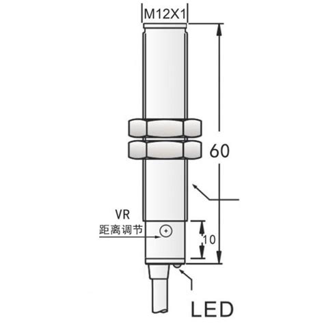3 Wire Diffuse Photoelectric M12 Proximity Sensor With Cable Type From China Factory