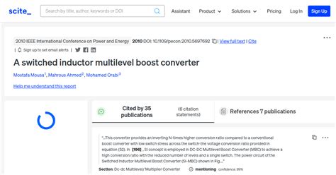 A Switched Inductor Multilevel Boost Converter
