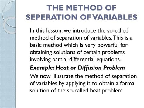 PPT PARTIAL DIFFERENTIAL EQUATIONS PowerPoint Presentation ID