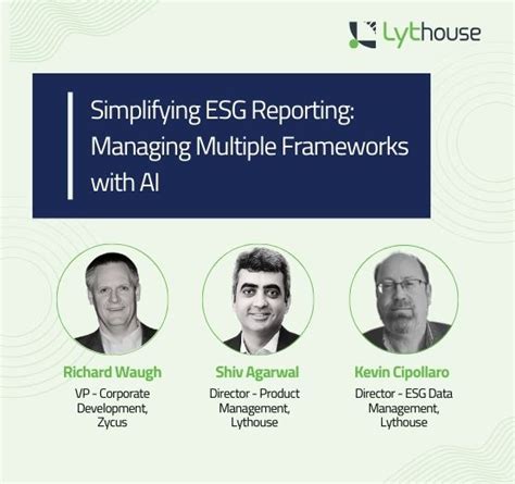 Simplifying Esg Reporting Ai Powered Tools For Multiple Frameworks