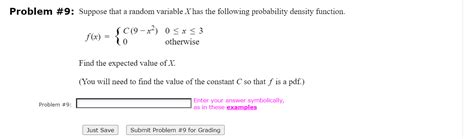 Solved Problem Suppose That A Random Variable X Has The Chegg Com