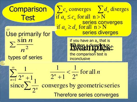 Ppt Tests For Convergence And Divergence Powerpoint Presentation Free Download Id 4934429