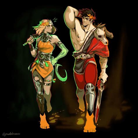 Zagreus And Melinoe Hades And 2 More Drawn By Padeliciouss Danbooru