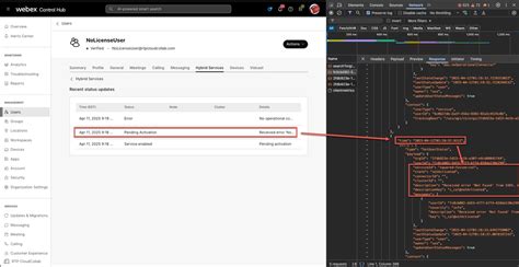 Troubleshoot Webex Scheduling Error Not Found From O365 Admin Action