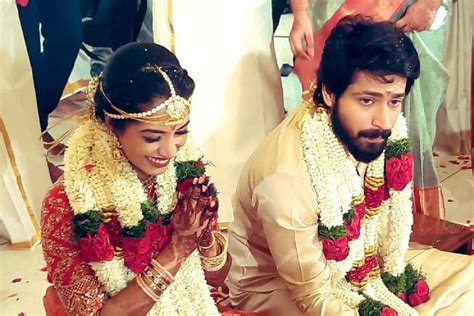 Actor Harish Kalyan And Entrepreneur Narmada Udayakumar Get Married In Chennai