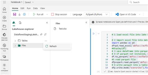 Solved Importing Microsoft Fabric Notebook Data Into Powe