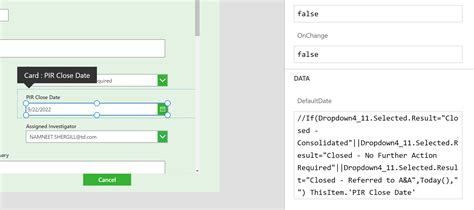 Date Defaulted To Current Date Power Platform Community