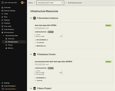 Cloud Infrastructure Provisioning — Encore Docs