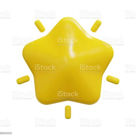 3d 스타 아이콘 벡터입니다 흰색 배경에 격리 3d 고객 충성도 브랜드 및 마케팅 개념 만화 최소한의 스타일 3d 충성도 아이콘 벡터 렌더링 그림입니다 3차원 형태에 대한