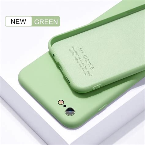 Casing For Iphone S Plus Se S Phone Case High Quality Luxury Original Liquid Silicone Soft