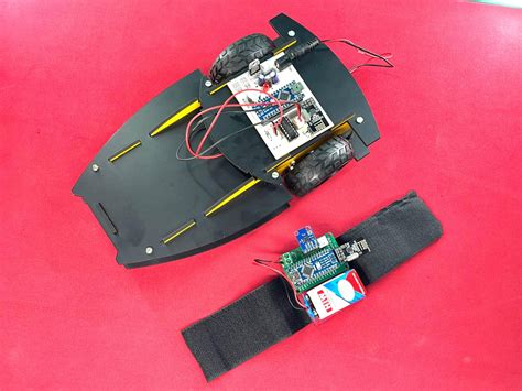 Wireless Hand Gesture Control Car Arduino Based 14 Steps With